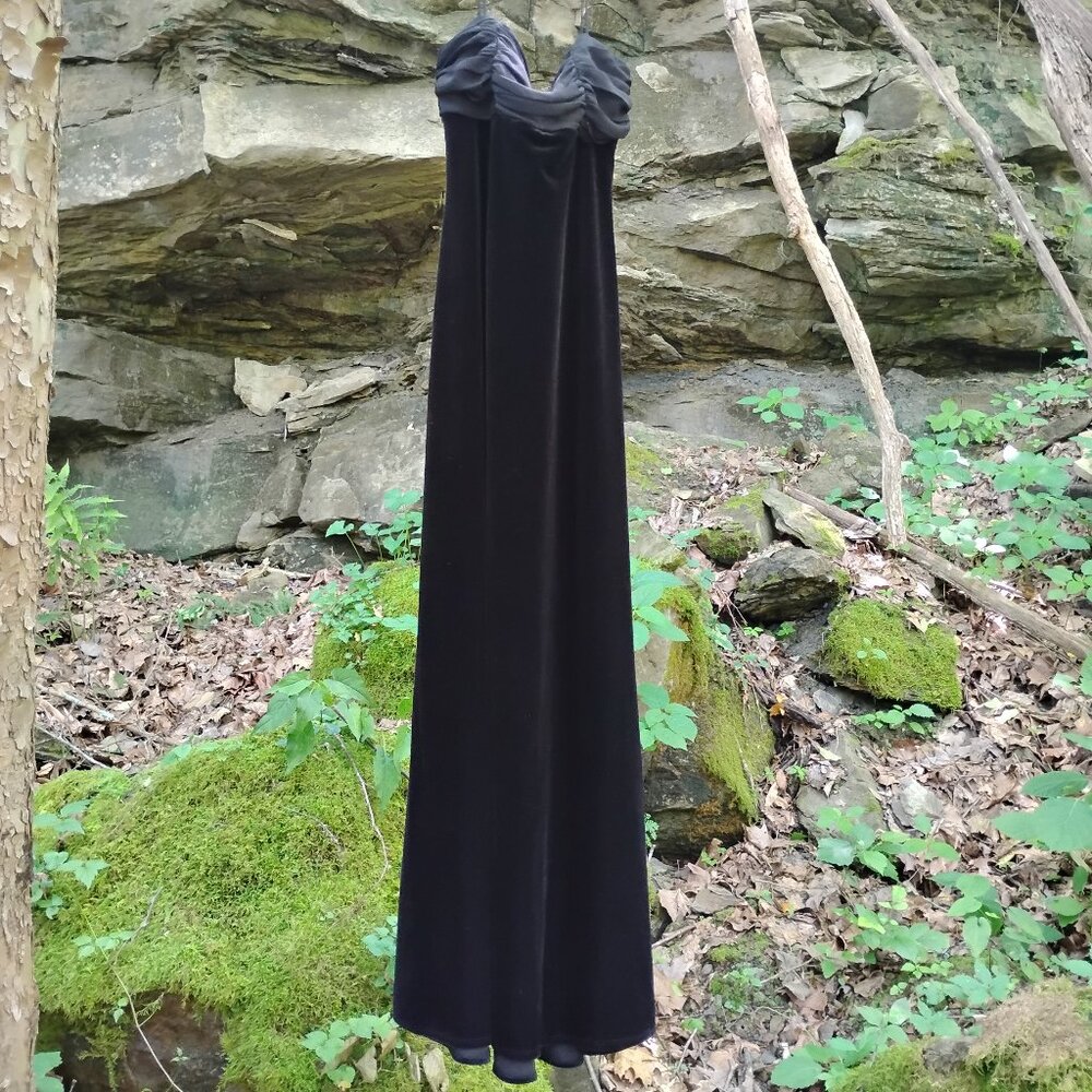 Night Way Collections Chiffon Long Maxi Black Formal … - Gem